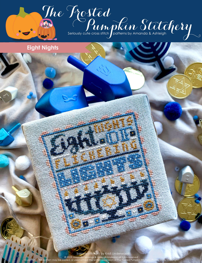 The Frosted Pumpkin Stitchery Cross-Stitch Patterns – Craft Hatchery