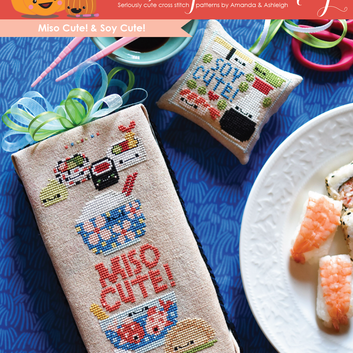 Miso Cute and Soy Cute Cross Stitch Pattern – Craft Hatchery