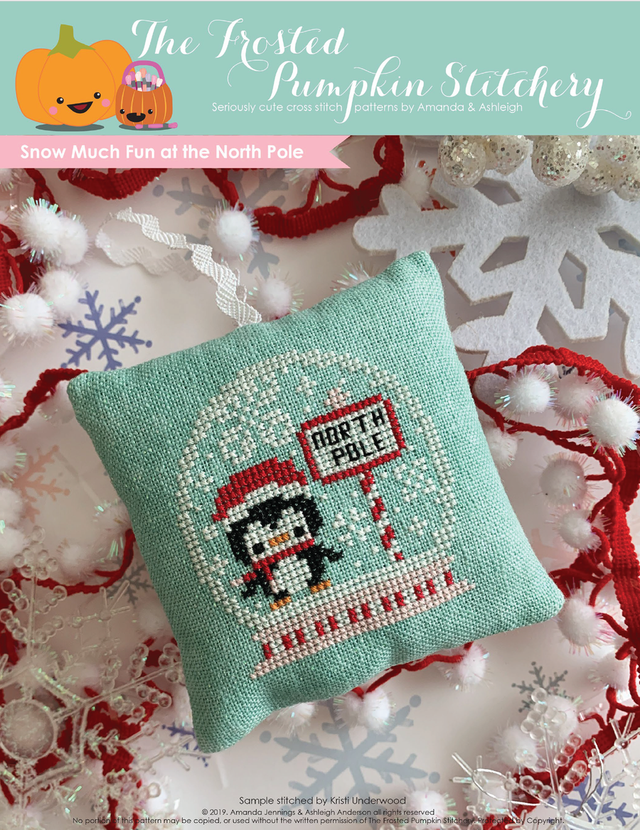 The Frosted Pumpkin Stitchery Cross-Stitch Patterns – Craft Hatchery