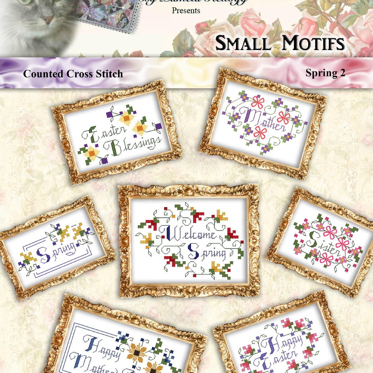 Small Motifs Spring 2 Cross Stitch Pattern – Craft Hatchery