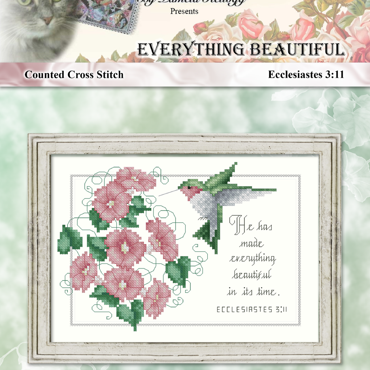 Everything Beautiful Cross Stitch Pattern – Craft Hatchery