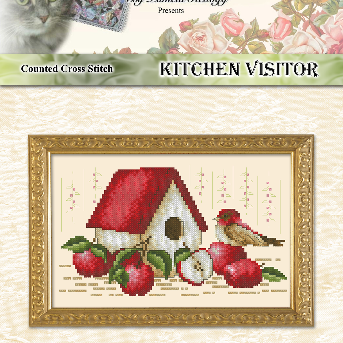 Kitchen Visitor Cross Stitch Pattern – Craft Hatchery