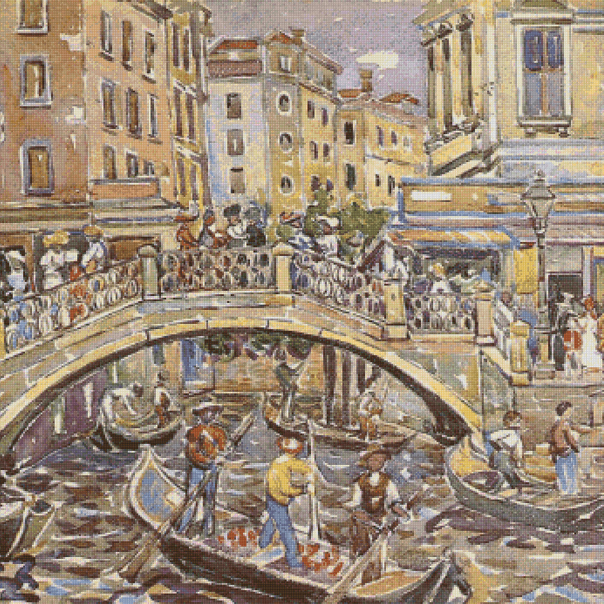 Canal - Prendergast Cross Stitch Pattern – Craft Hatchery