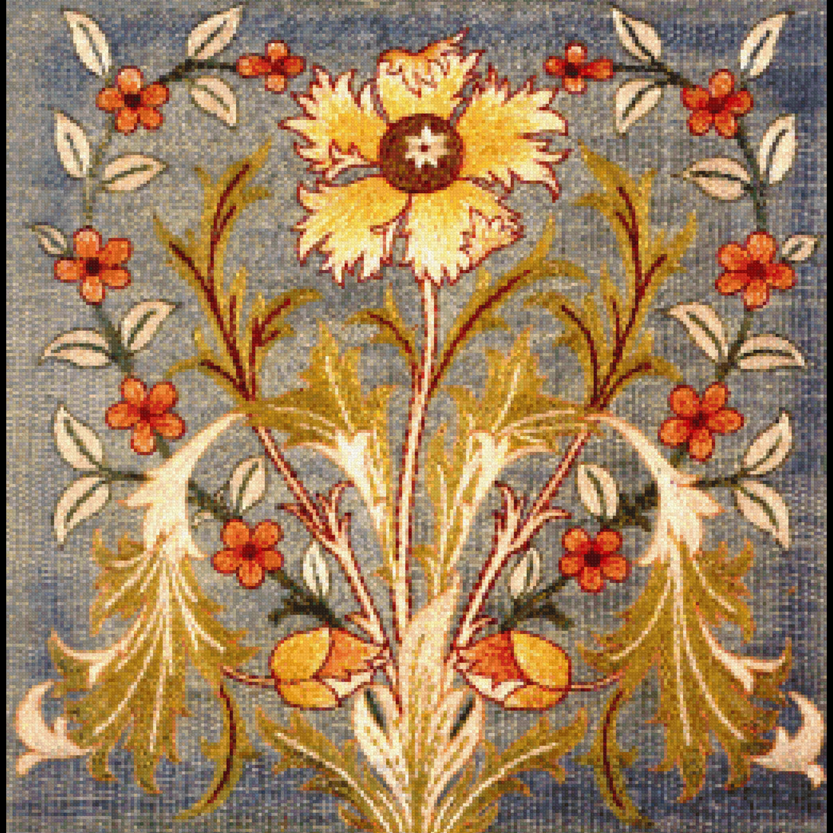Adelaide I May Morris Cross Stitch Pattern – Craft Hatchery