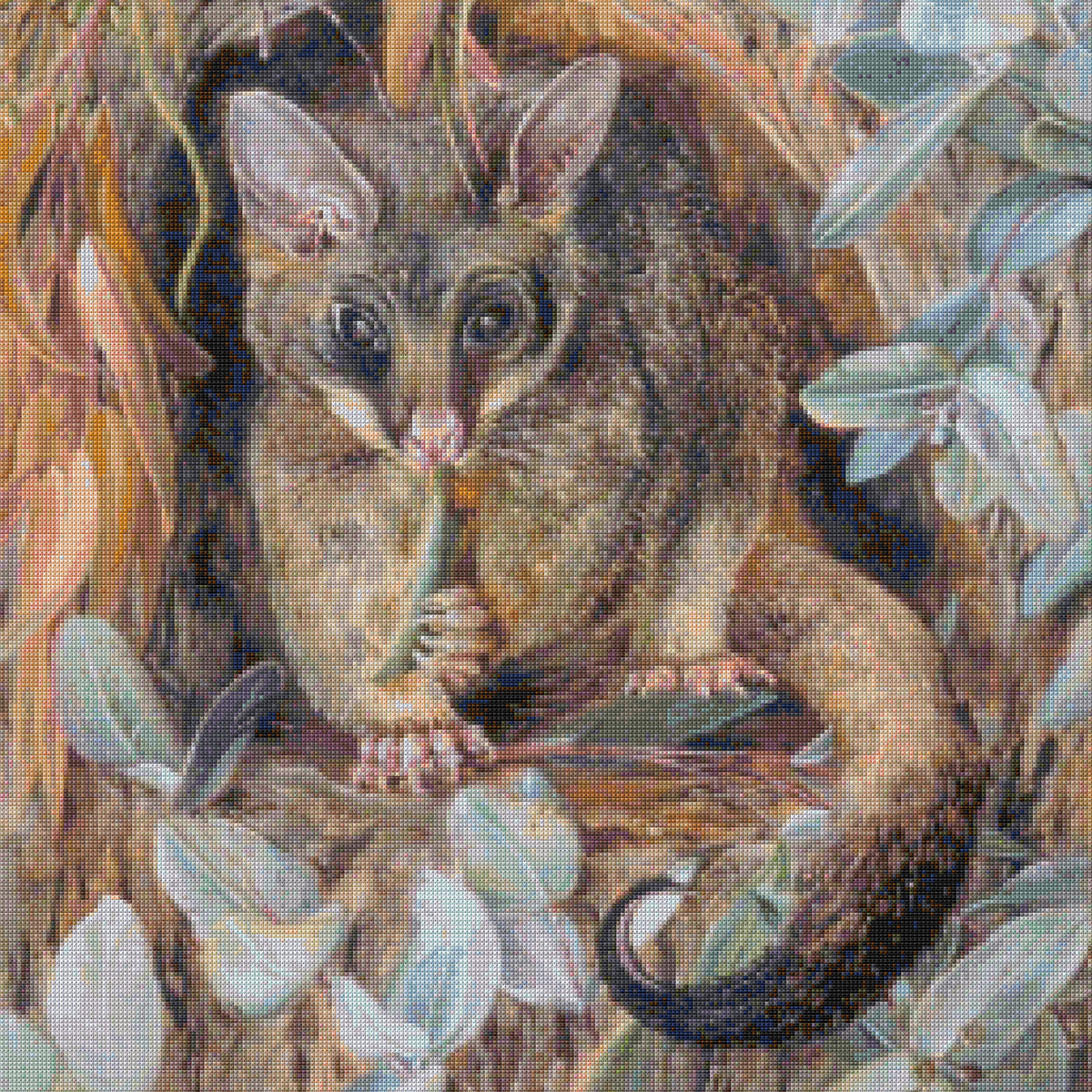 Possum up a Gum Tree North Cross Stitch Pattern – Craft Hatchery