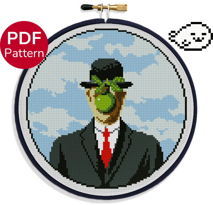 Son of Man Cross Stitch Pattern – Craft Hatchery